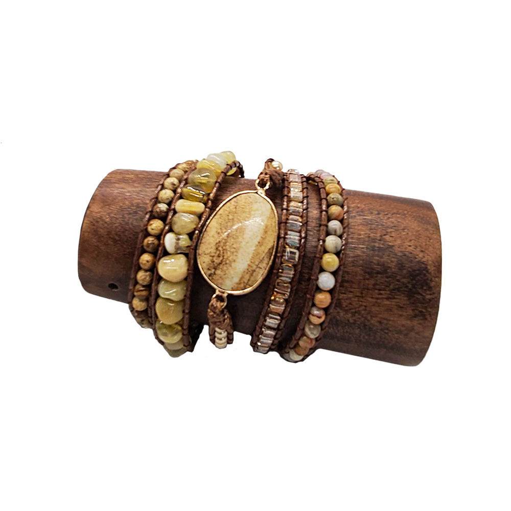 Jasper Zen – Wrap Bracelet – BudayaLife
